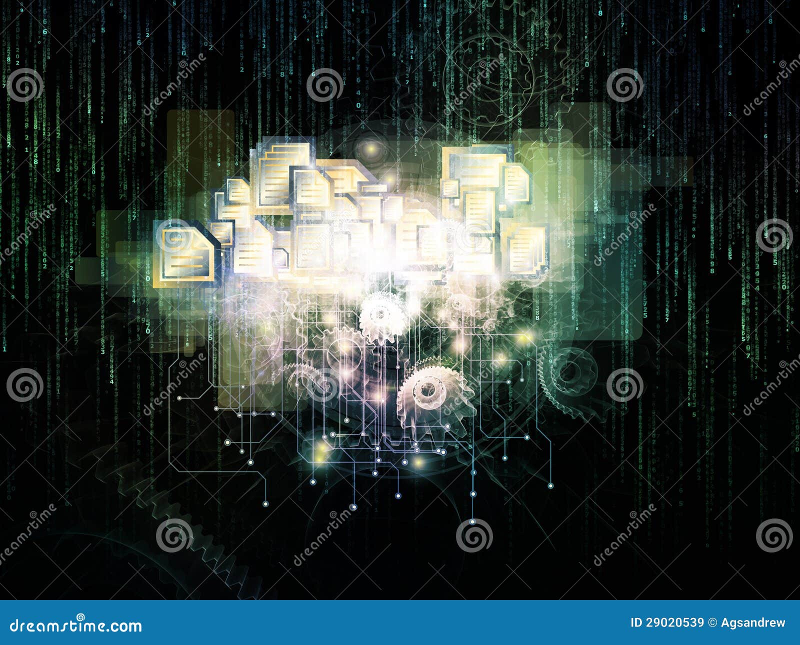 Technology Backdrop stock illustration. Illustration of abstract - 29020539