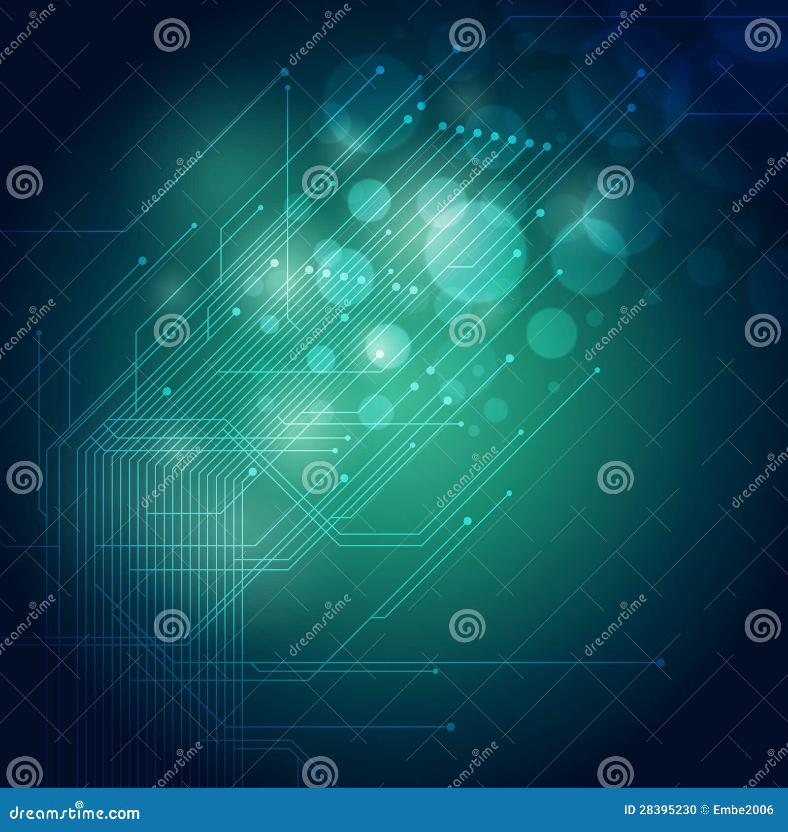 Technology Background stock vector. Illustration of idea - 28395230