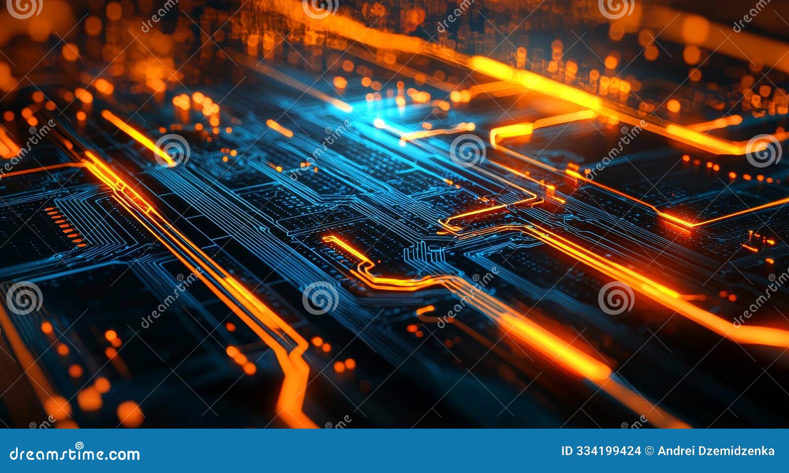 A Technology Background/Technology Background of an Abstract Computer ...