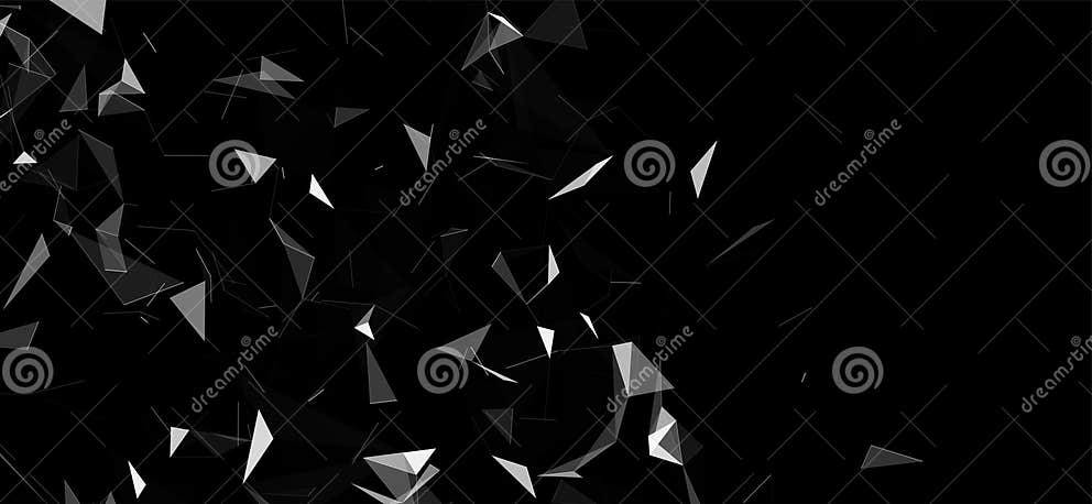 Technology Background Abstract Digital Combination Dots And Lines Big