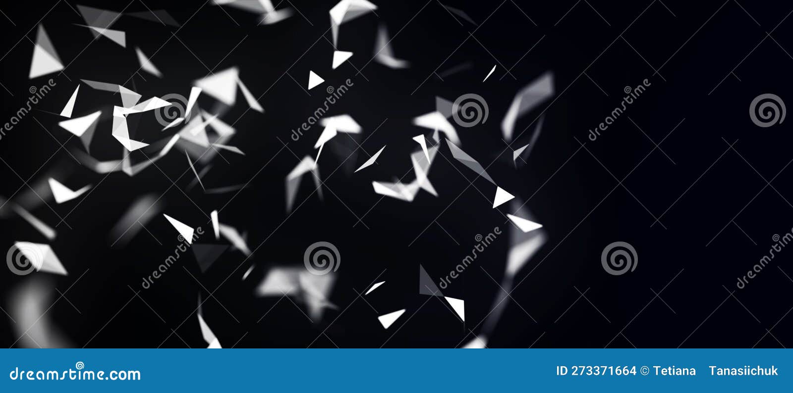 Technology Background Abstract Digital Combination Dots And Lines Big Data Visualization Stock