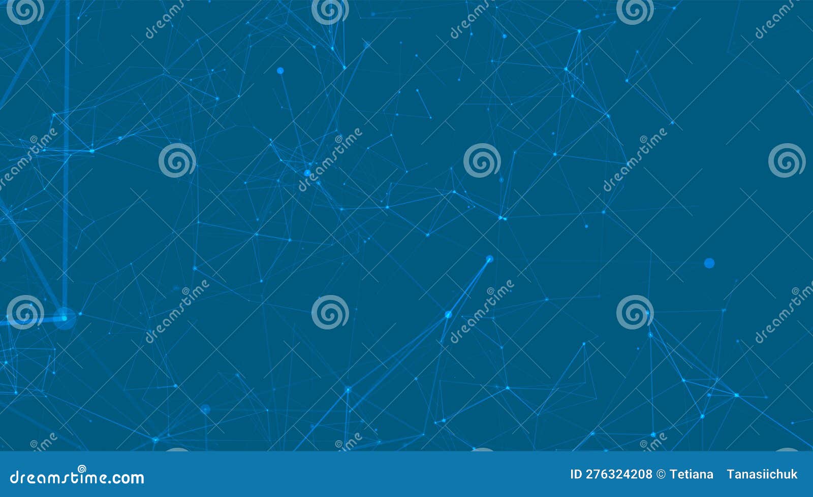 Technology Background. Abstract Digital Combination Dots and Lines. Big Data Visualization Stock ...