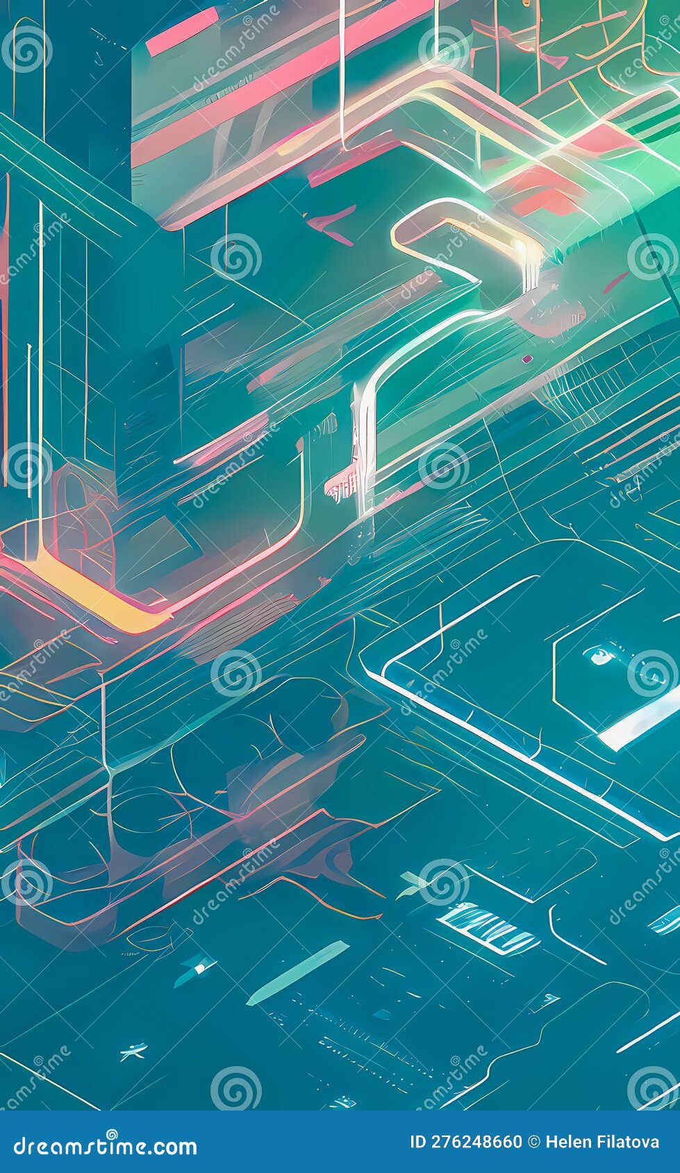 Technology background stock illustration. Illustration of background ...