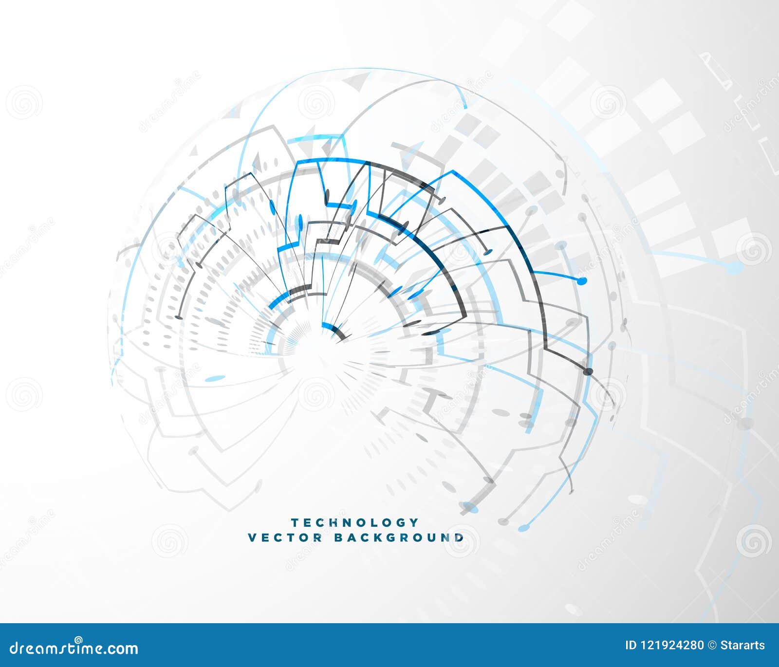 Technology Background with Abstract Wire Mesh Stock Vector ...