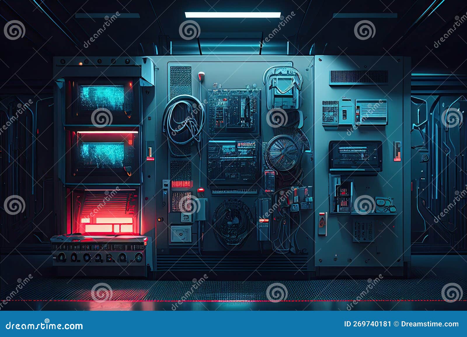Technology Background Blue Glow Light, Abstract Digital Graphic Design ...