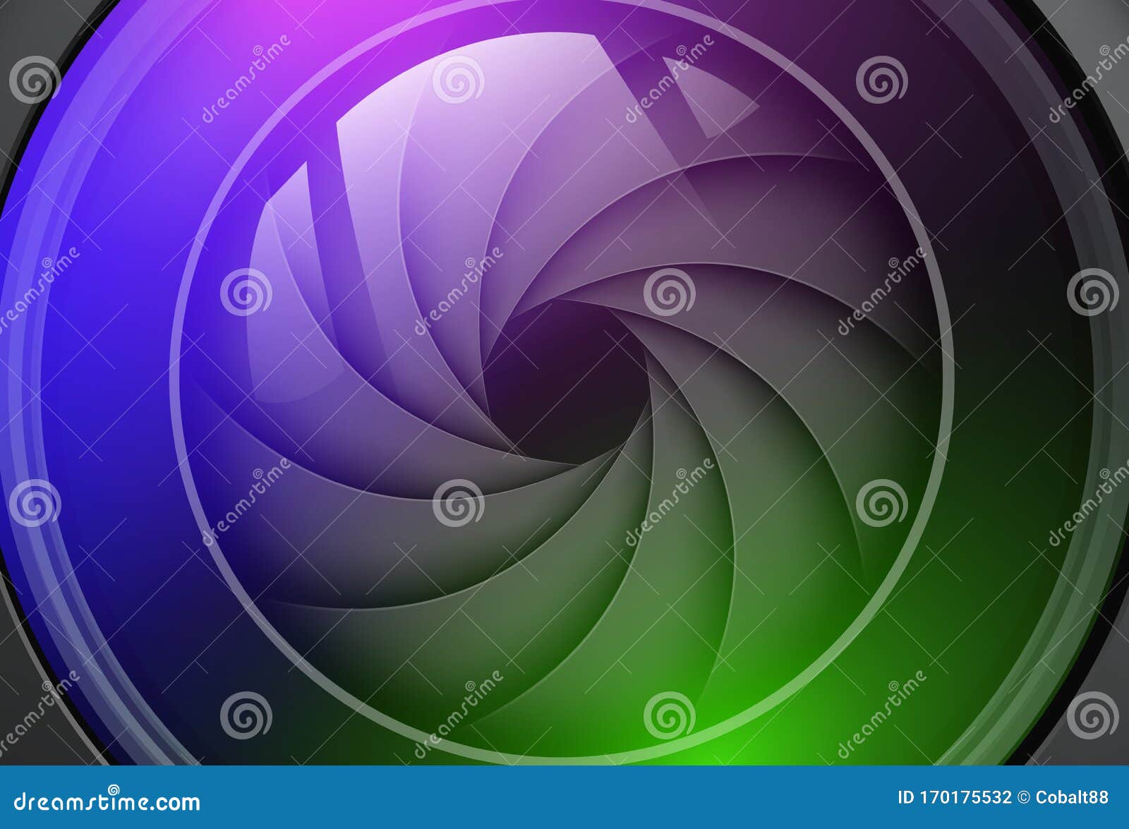 Technology Background with Camera Lens Stock Vector - Illustration of ...