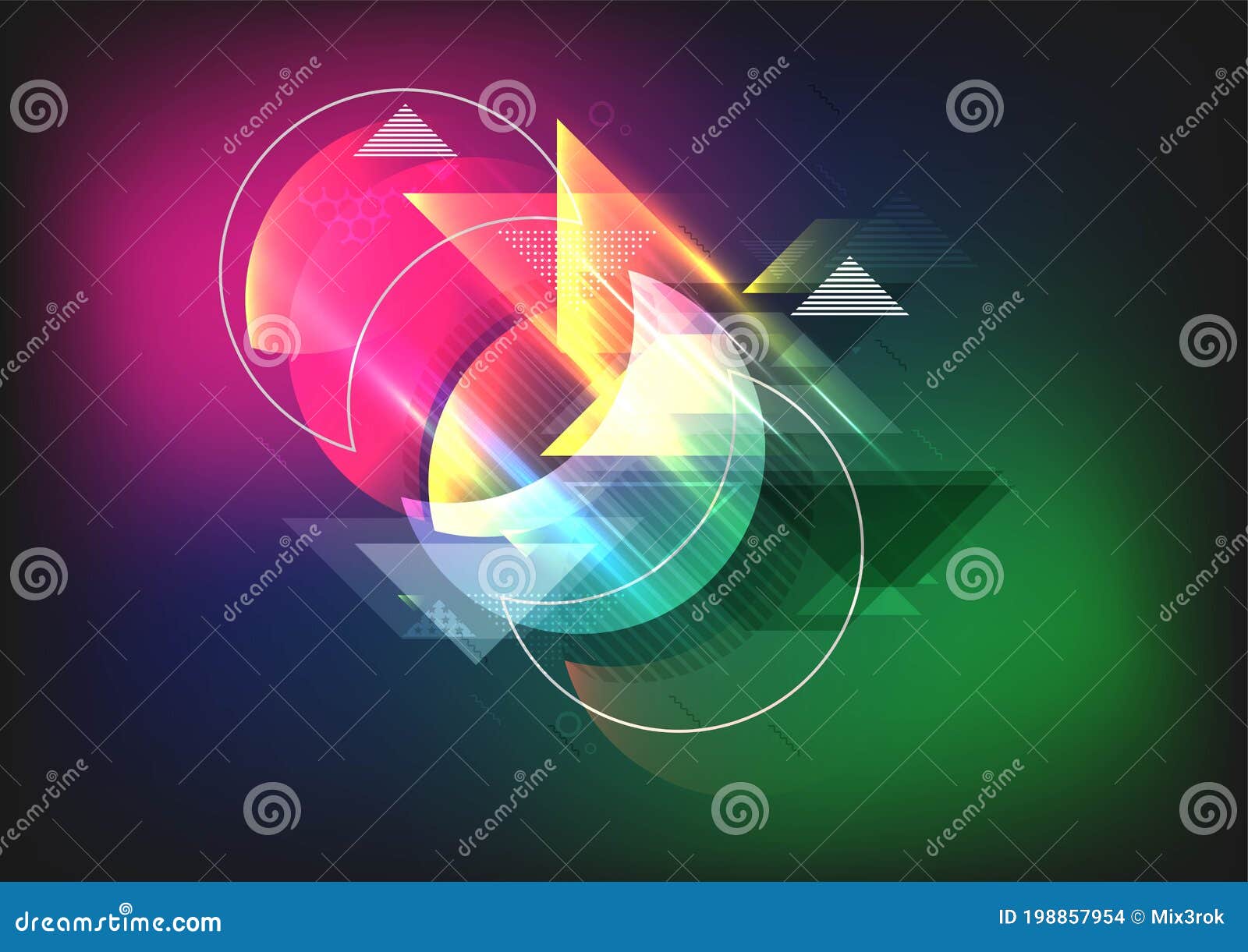 Technology Background Color Vector for Web and Design Stock Vector ...