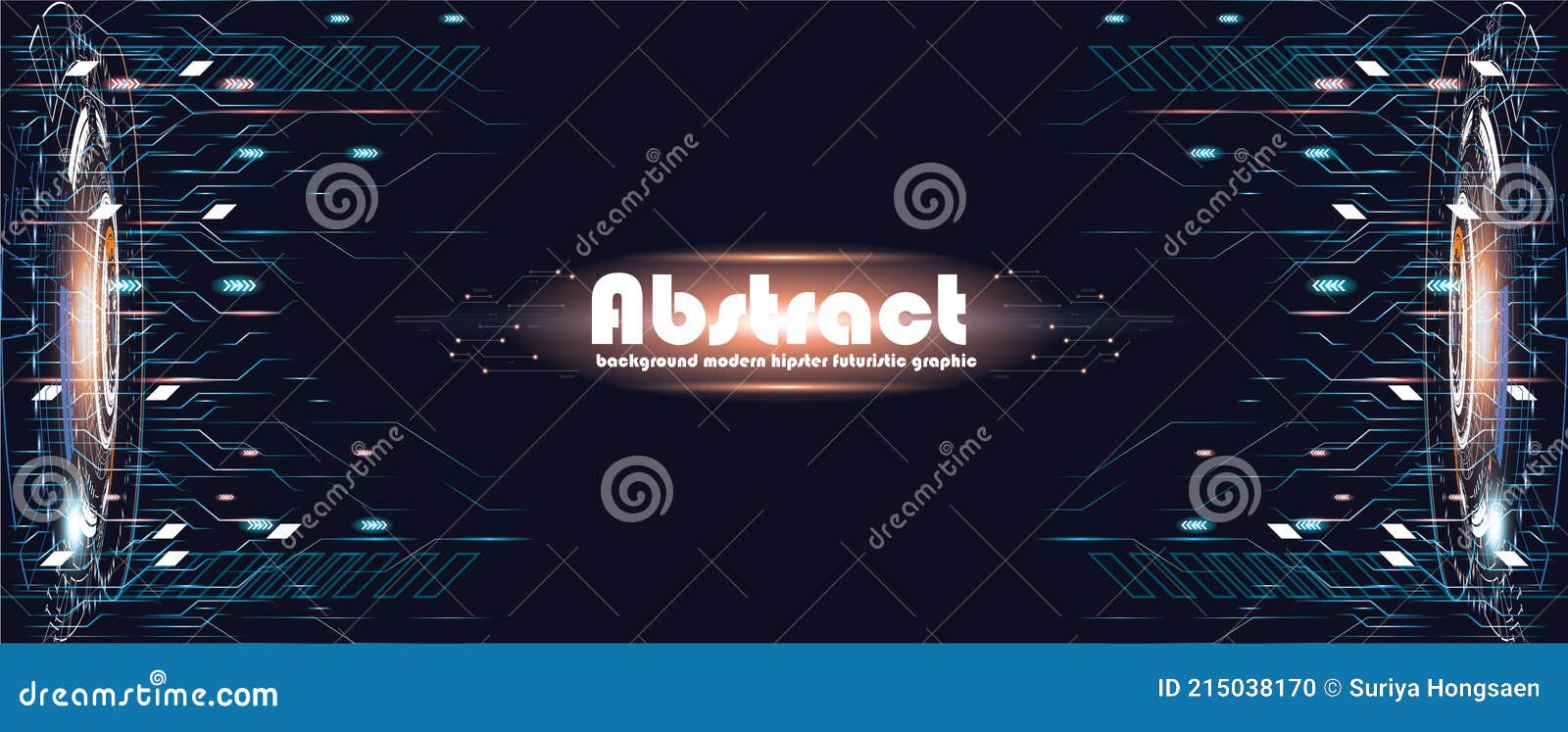 Technology Background, Color and Waves of the Future Stock Illustration ...