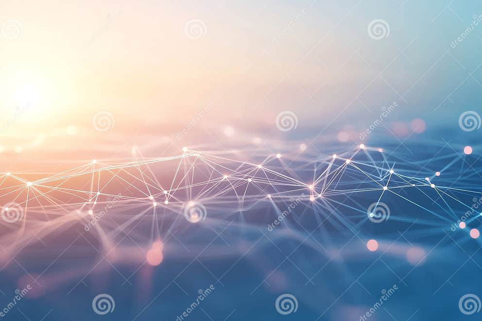 Technology Background Concept for Internet and Elements Stock ...