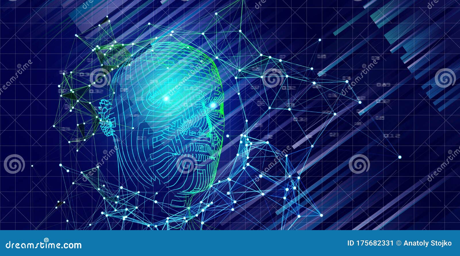 Grid Of Head And Neck MRI Scans With Hand Pointing For Diagnosis ...