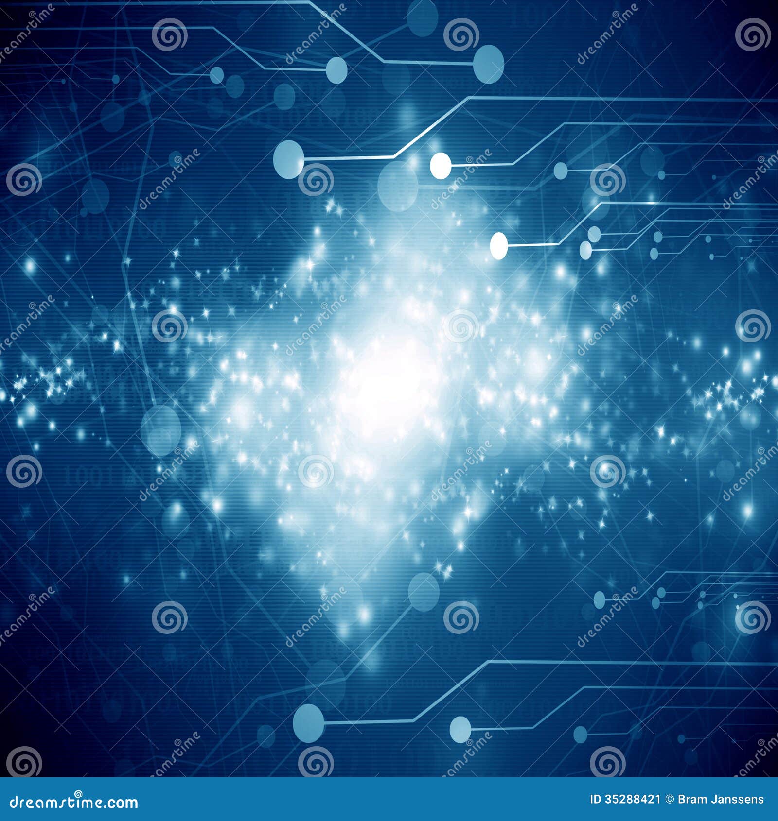 Technology background stock illustration. Illustration of information ...