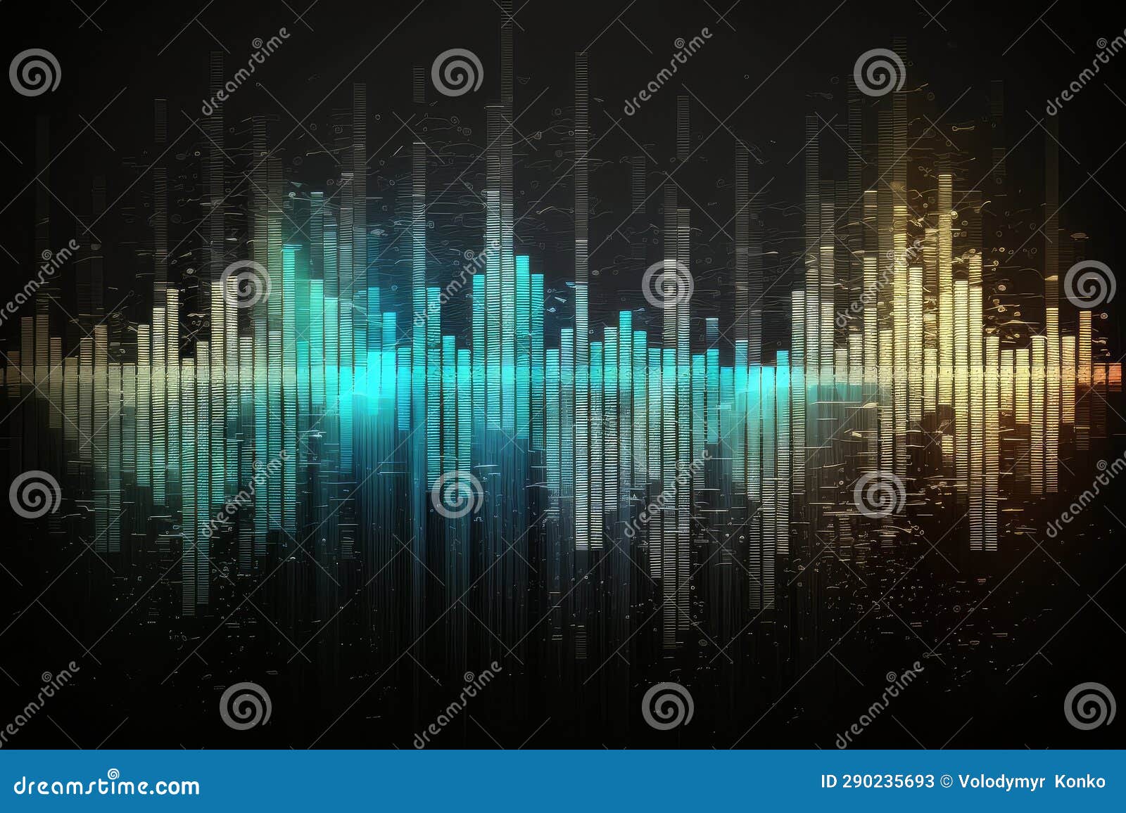 Technology Background Data Flow Concept. Business Analysis. Code on ...