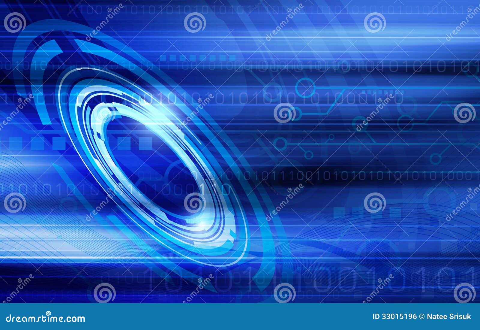 Technology Background Design Stock Illustration - Illustration of chip ...