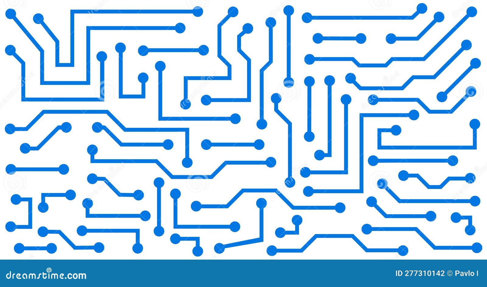 Technology Background, Futuristic Circuit Board Pattern, Electronic ...