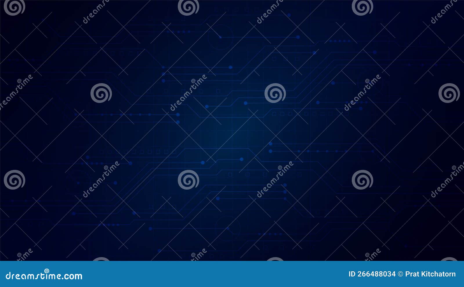 Technology Background with Hi-tech Digital Data Stock Vector ...