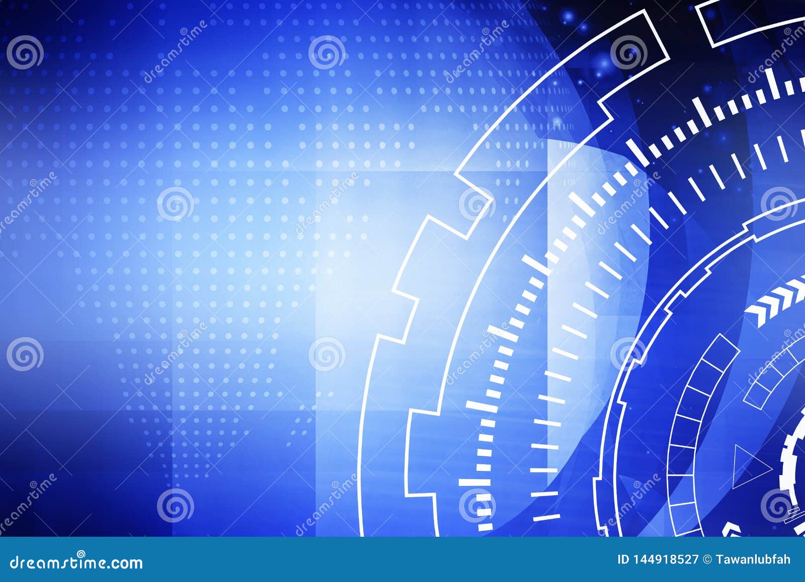 Digital Dots World Map On Dark Background Stock Image | CartoonDealer ...