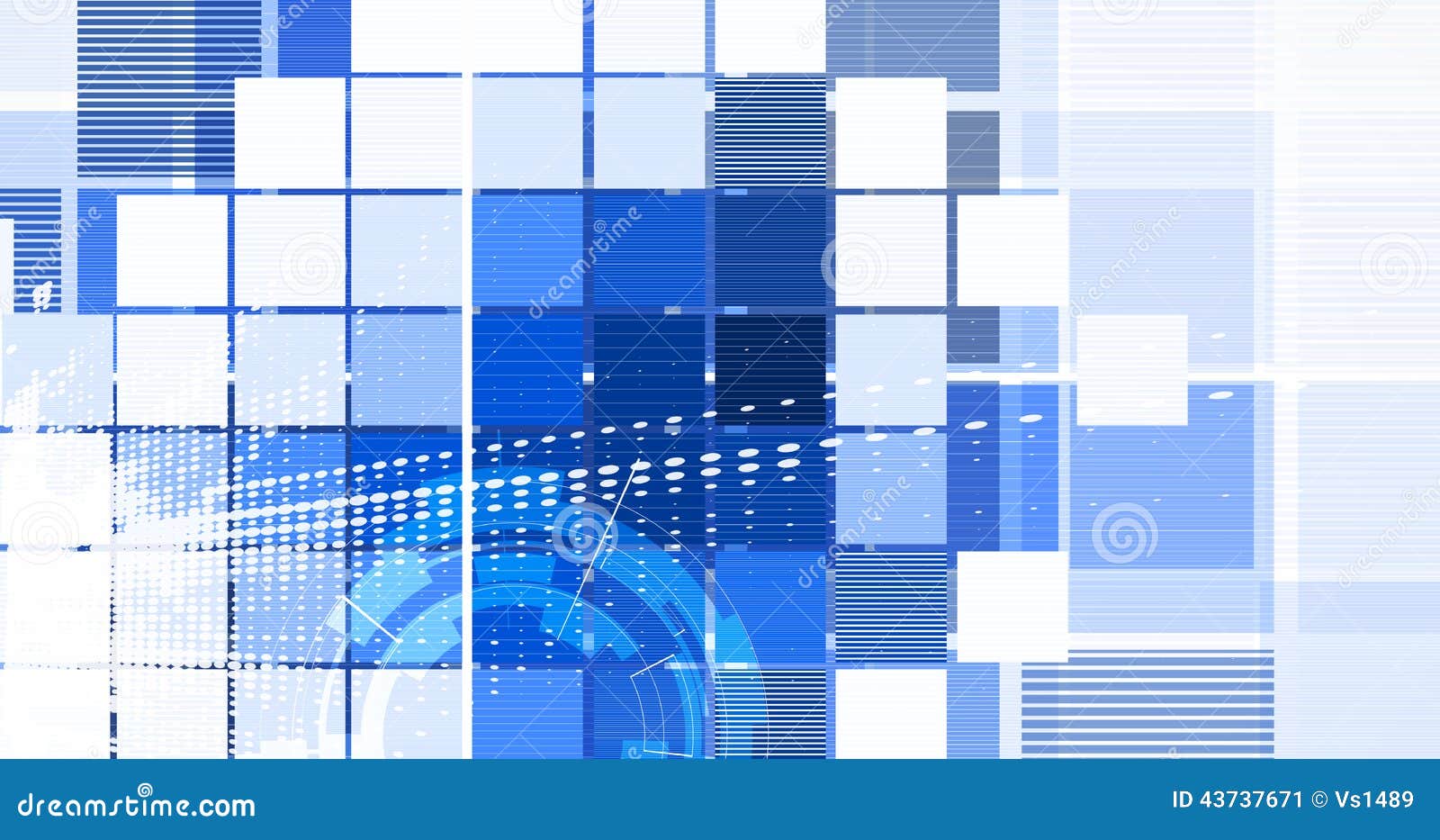 Technology Background, Idea of Global Business Solution Stock Vector ...