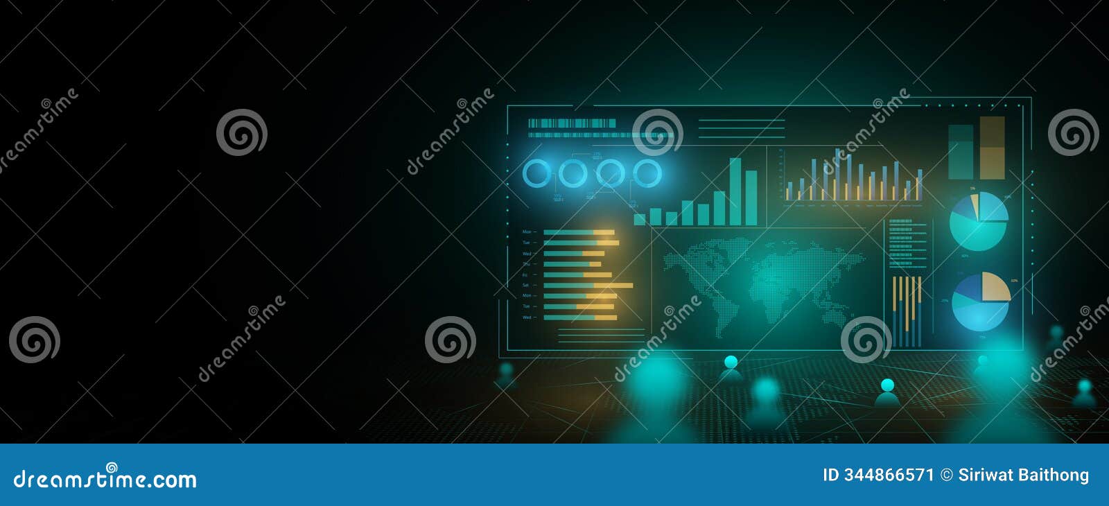 Technology Background Picture Network Graph Business Analysis Finance ...