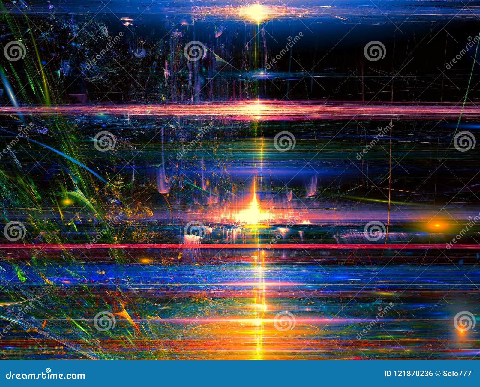 Surface with Scratches - Abstract Digitally Generated Image Stock ...