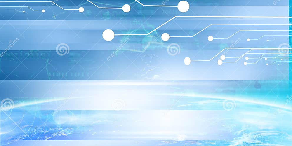 Technology banner stock illustration. Illustration of range - 6768984