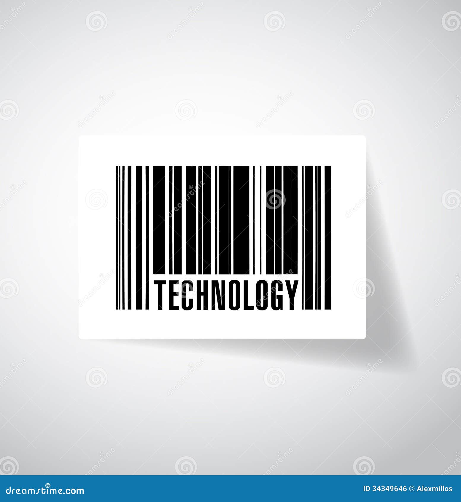 Technology Barcode Upc Code Illustration Stock Illustration ...