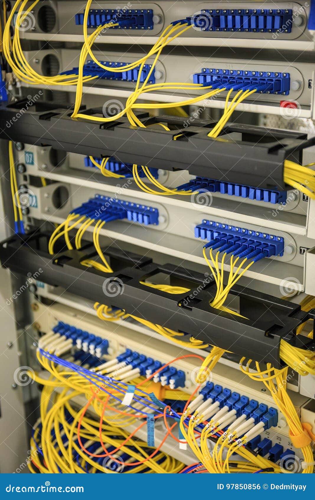 Technology Bckground, Computer Network Concept, Ethernet Cables and ...