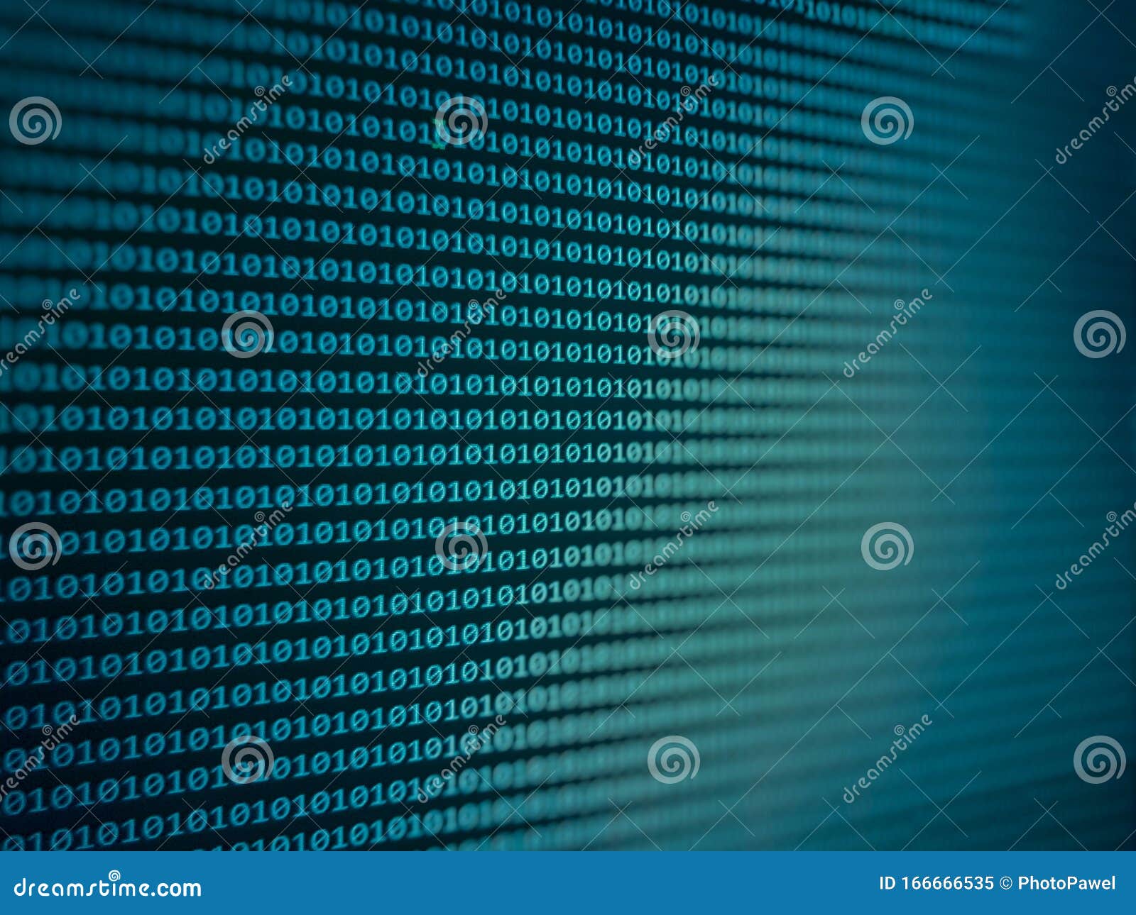 Technology Binary Code Background.Digital Binary Data and Secure Data Stock Image - Image of ...