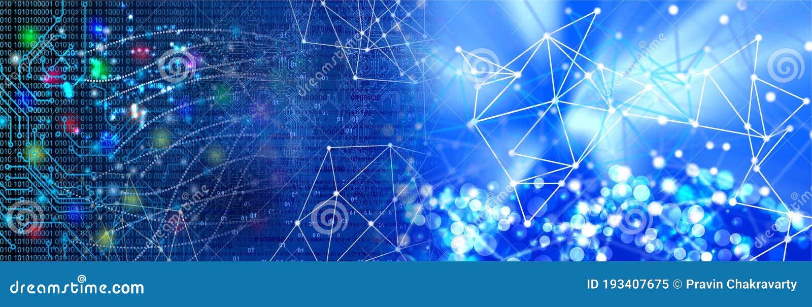 Technology Binary Web Glob Background. Virtual Concept.world Network ...