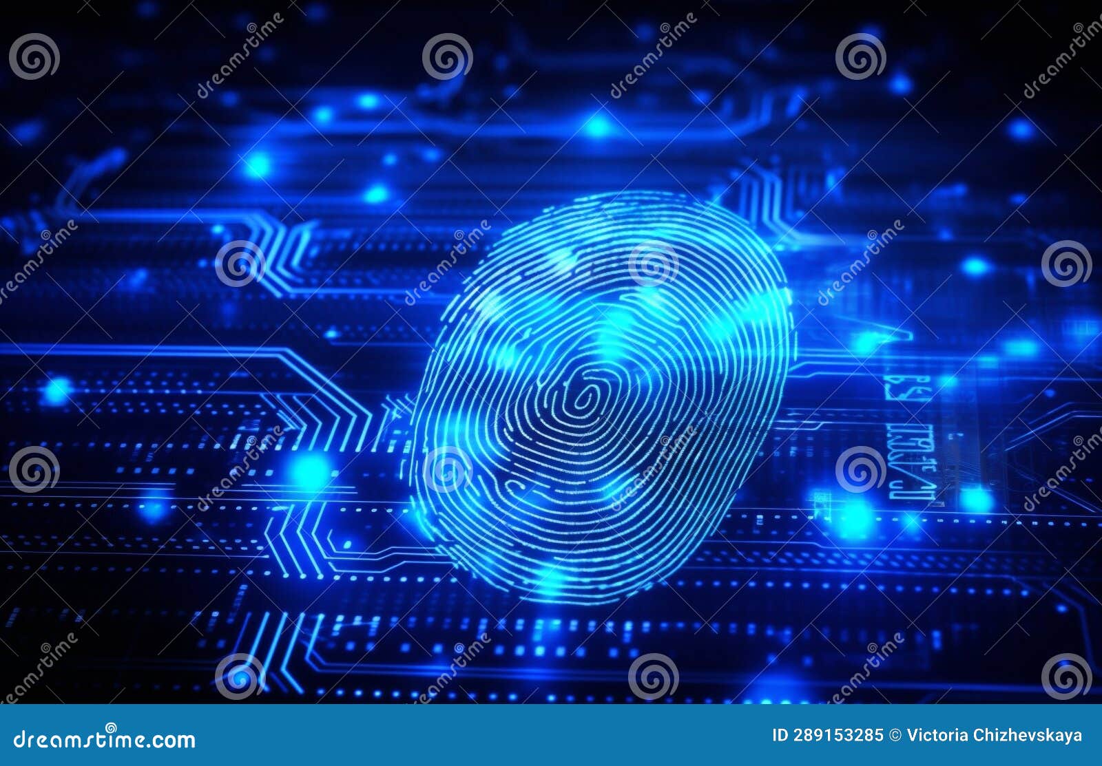 Technology Biometric Access Fingerprint Computer Scanner Verification ...