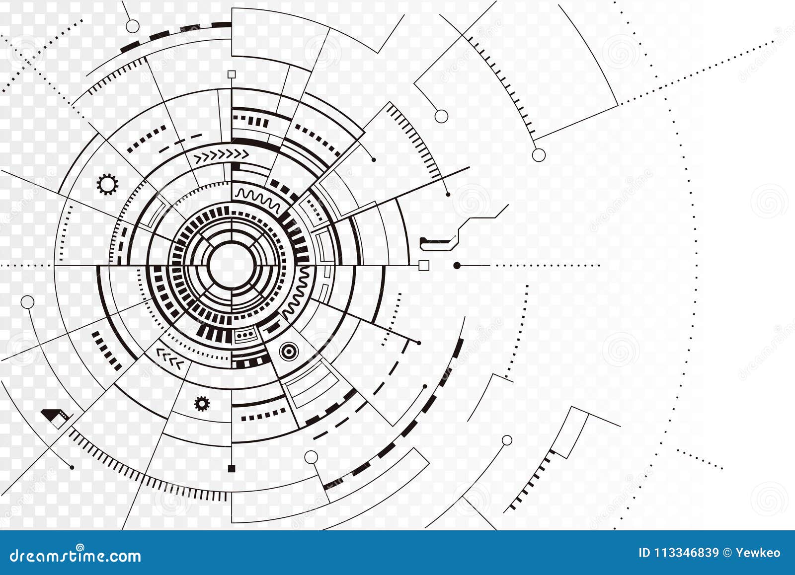 Technology Silhouette