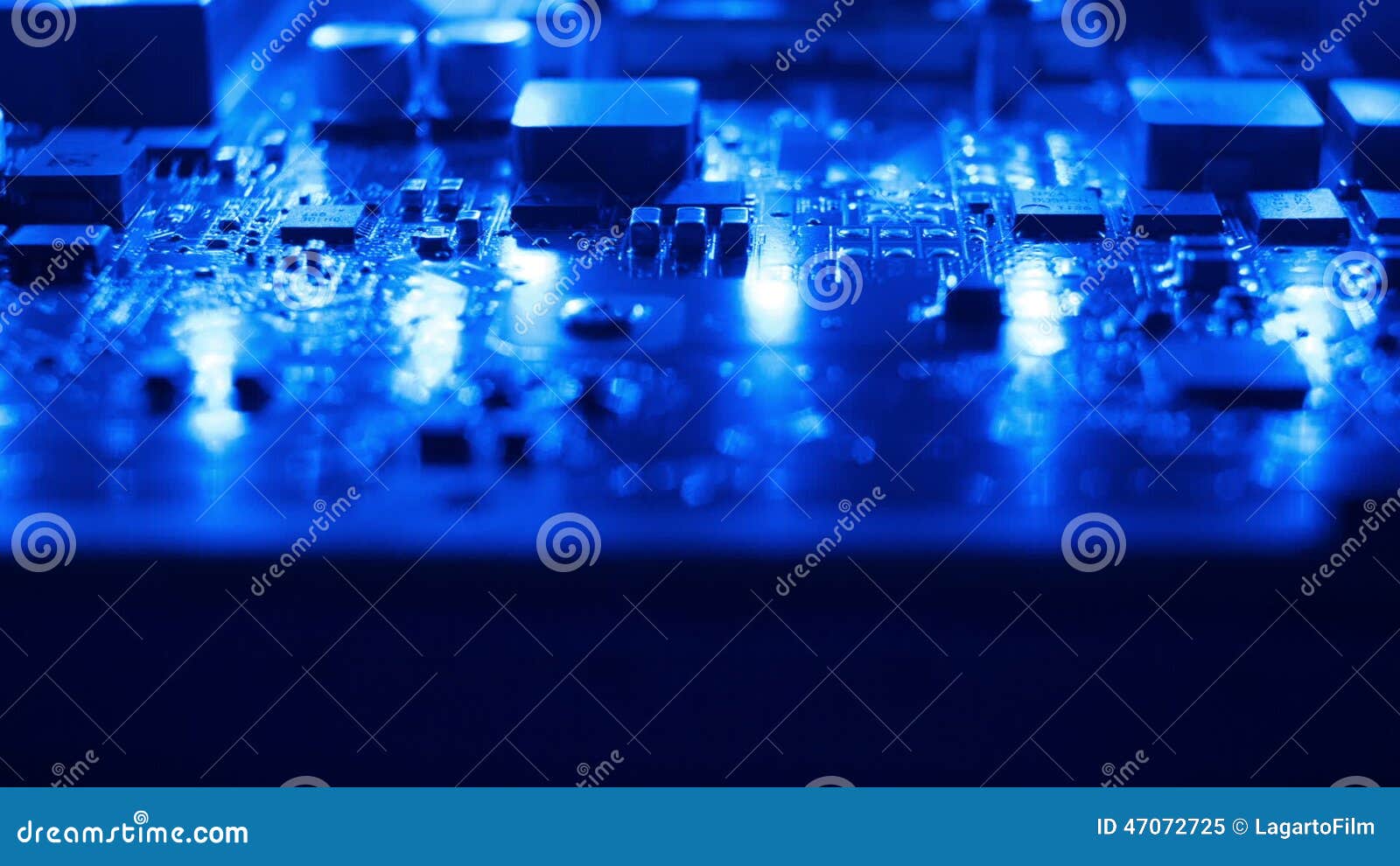 Technology Blue Electronic Background Stock Footage & Videos - 3,274 ...