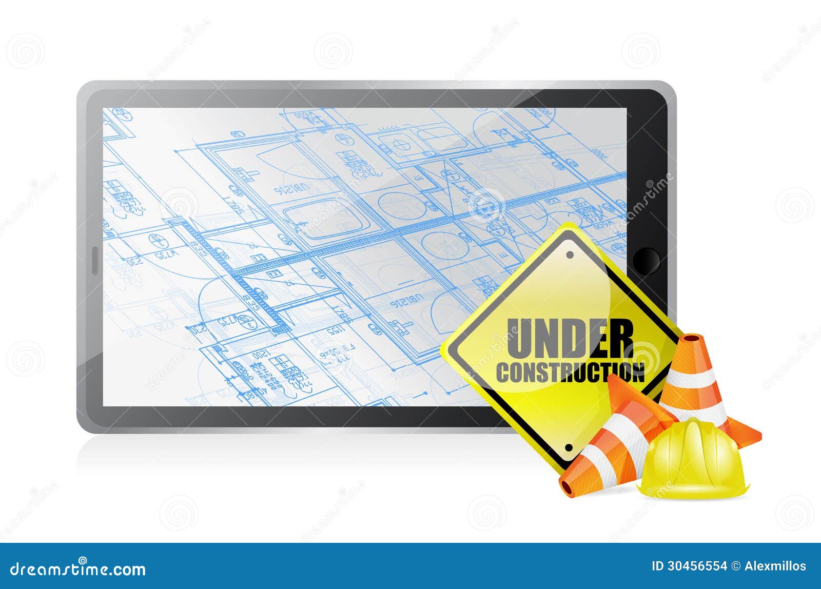 Technology Blueprint .Engineering Plan Scheme .Mechanical Engineering ...