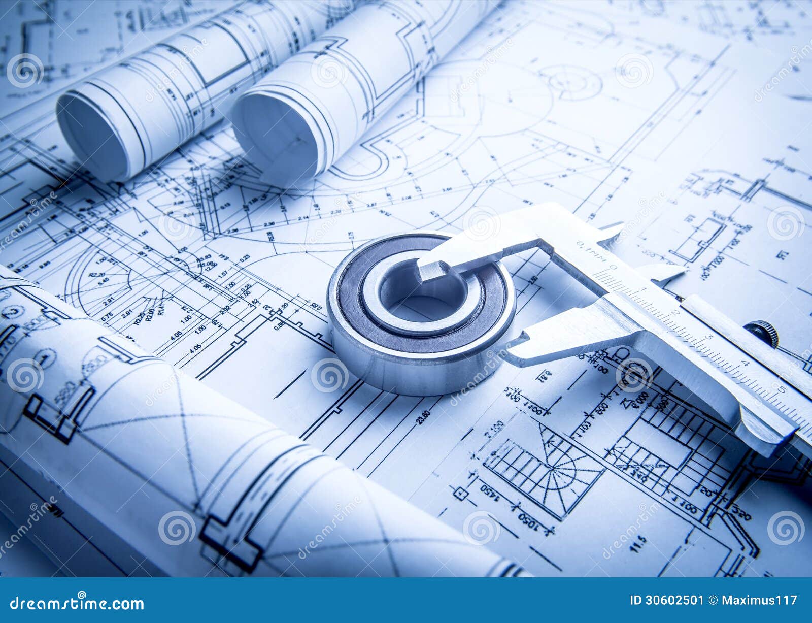 Technology Blueprints Stock Photo | CartoonDealer.com #43534272