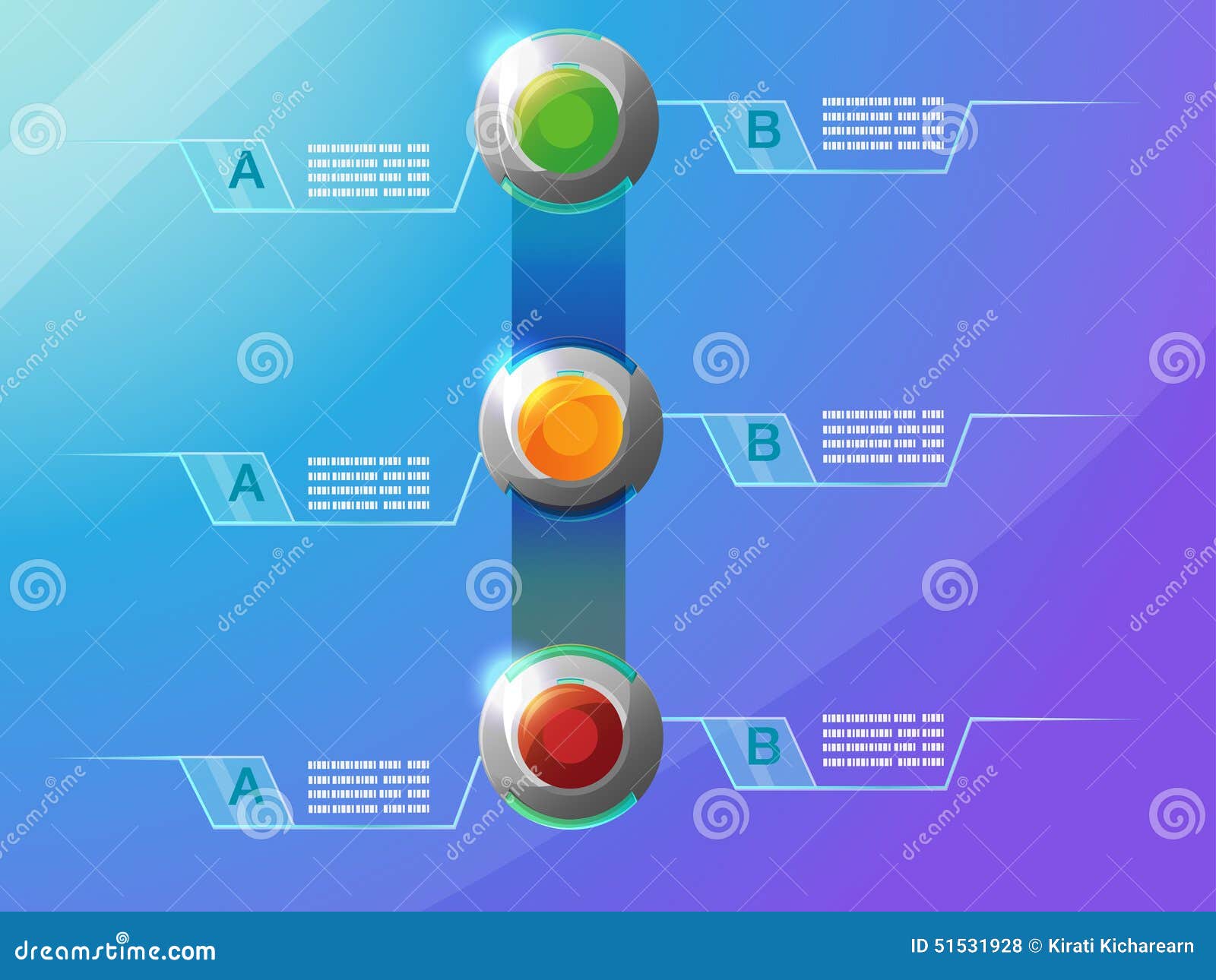 Technology border stock vector. Illustration of brochure - 51531928