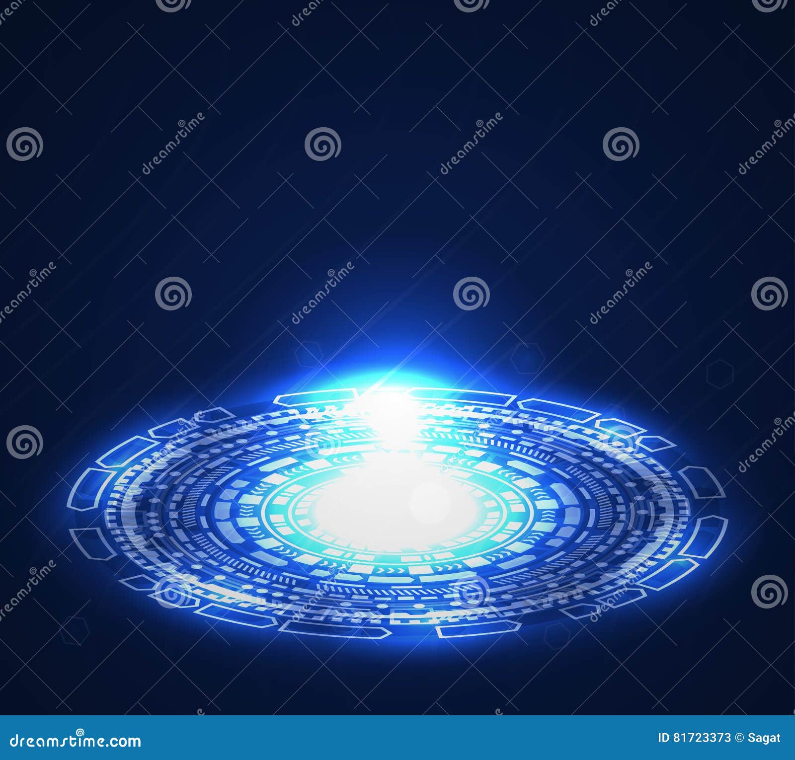 Technology Bright Color Abstract Background. Stock Vector ...