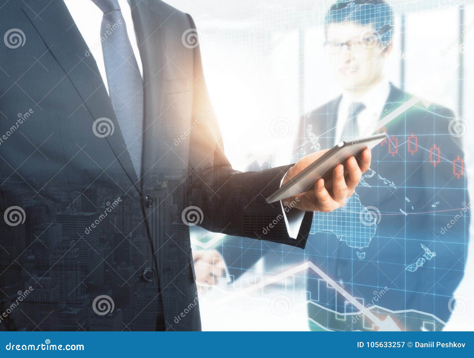 Technology and Broker Concept Stock Image - Image of finance, economy ...