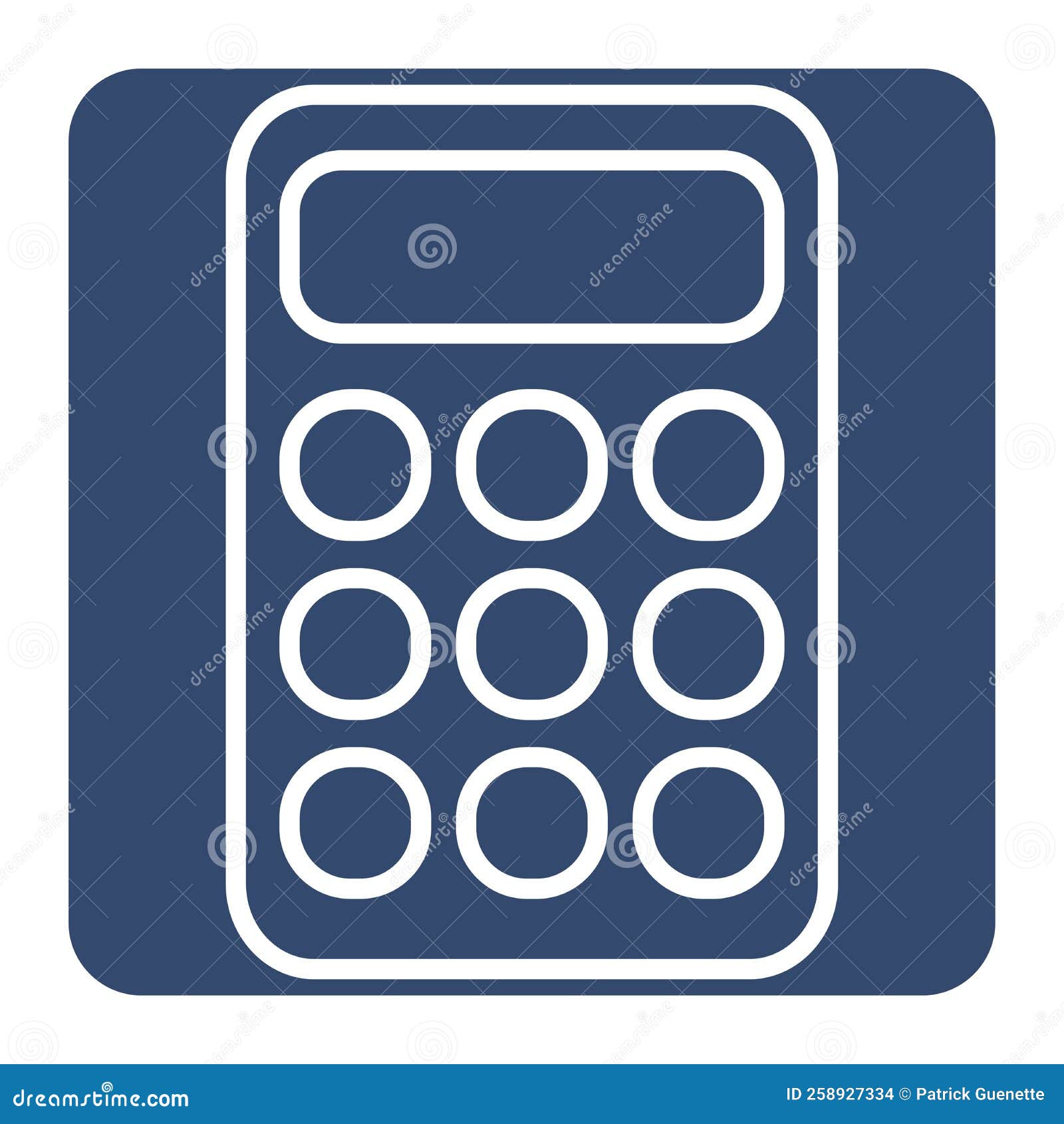 Technology Calculator , Icon Stock Vector - Illustration of element ...