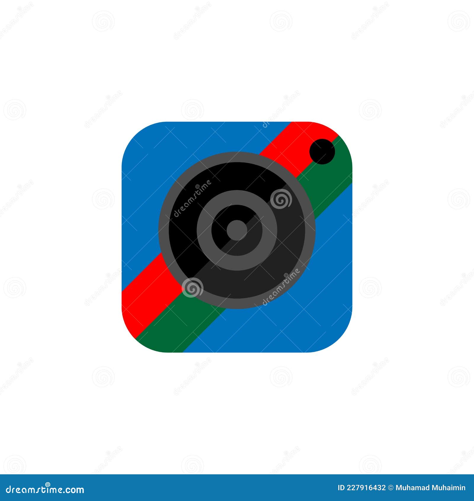 Technology Cameraman Great for Tech Camera Icon and Logo Stock Vector ...