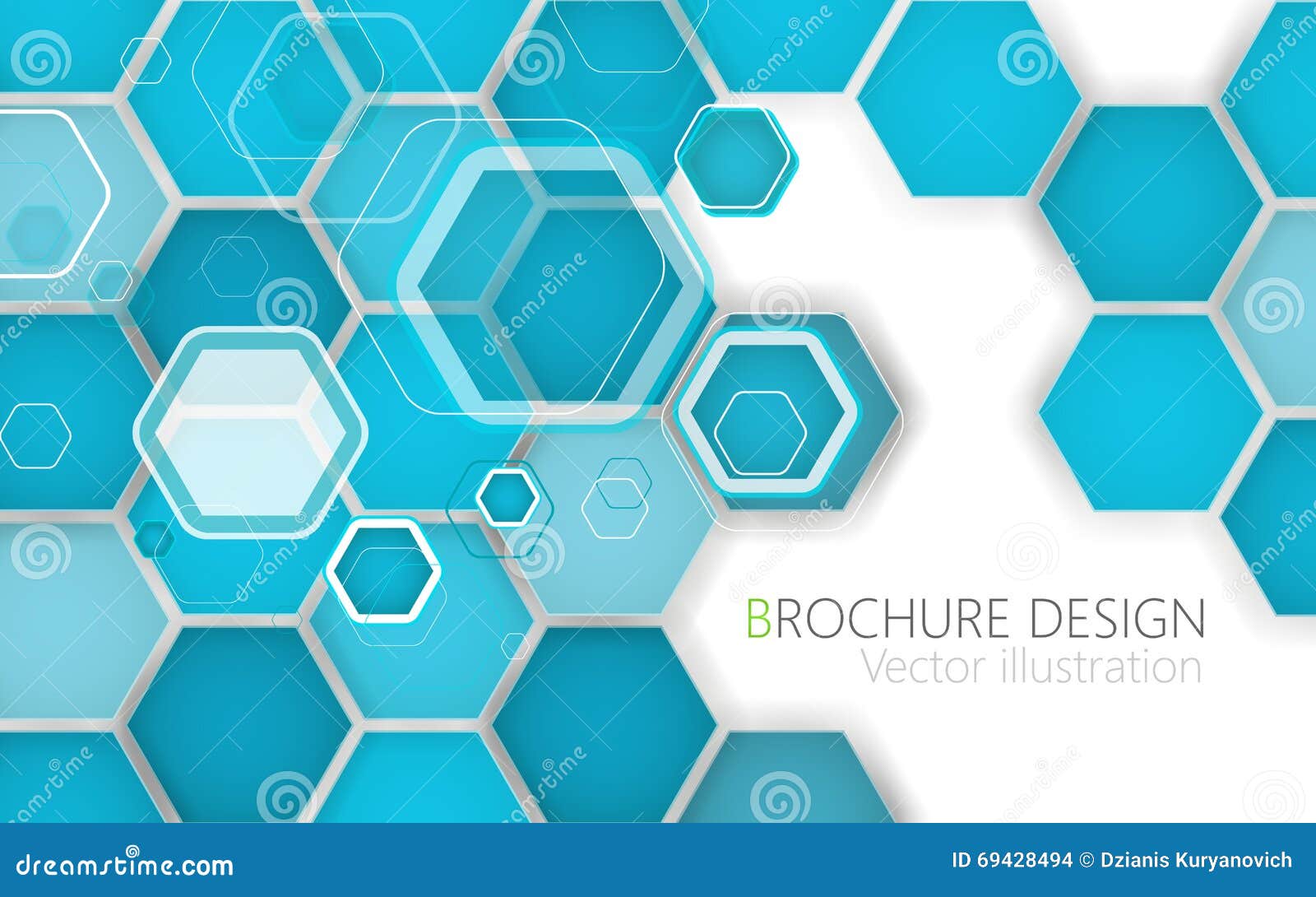 Technology Cell Abstract Background. Vector Illustration Stock Vector ...