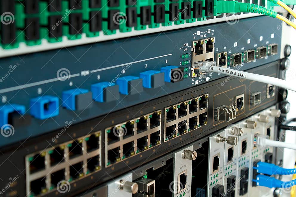 Technology center stock image. Image of optic, fiber - 16802115