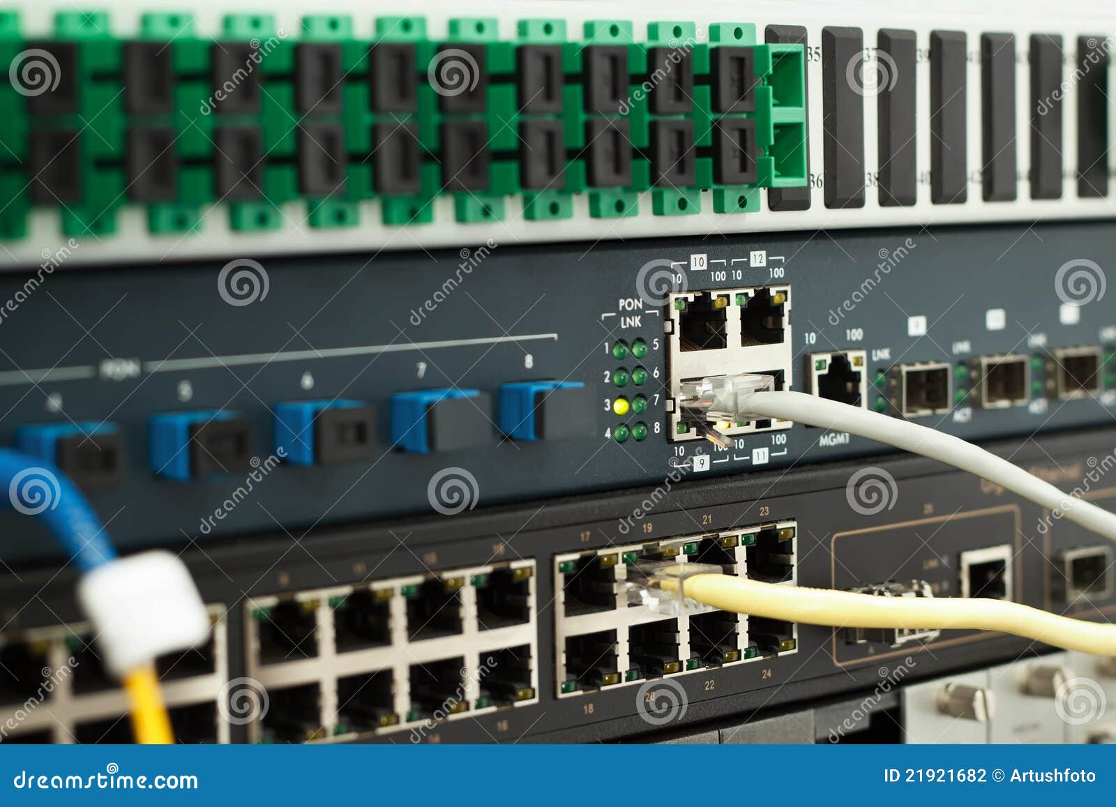 Technology center stock photo. Image of cables, converter - 21921682