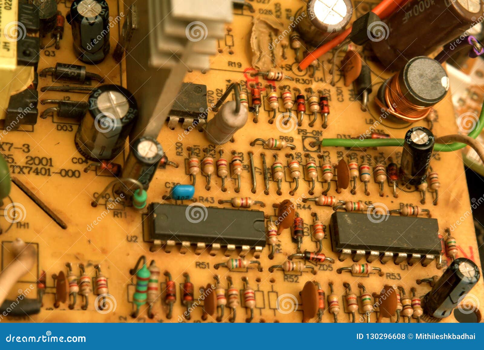 Technology Chip Board Innovation Machine Electronic Stock Photo - Image ...