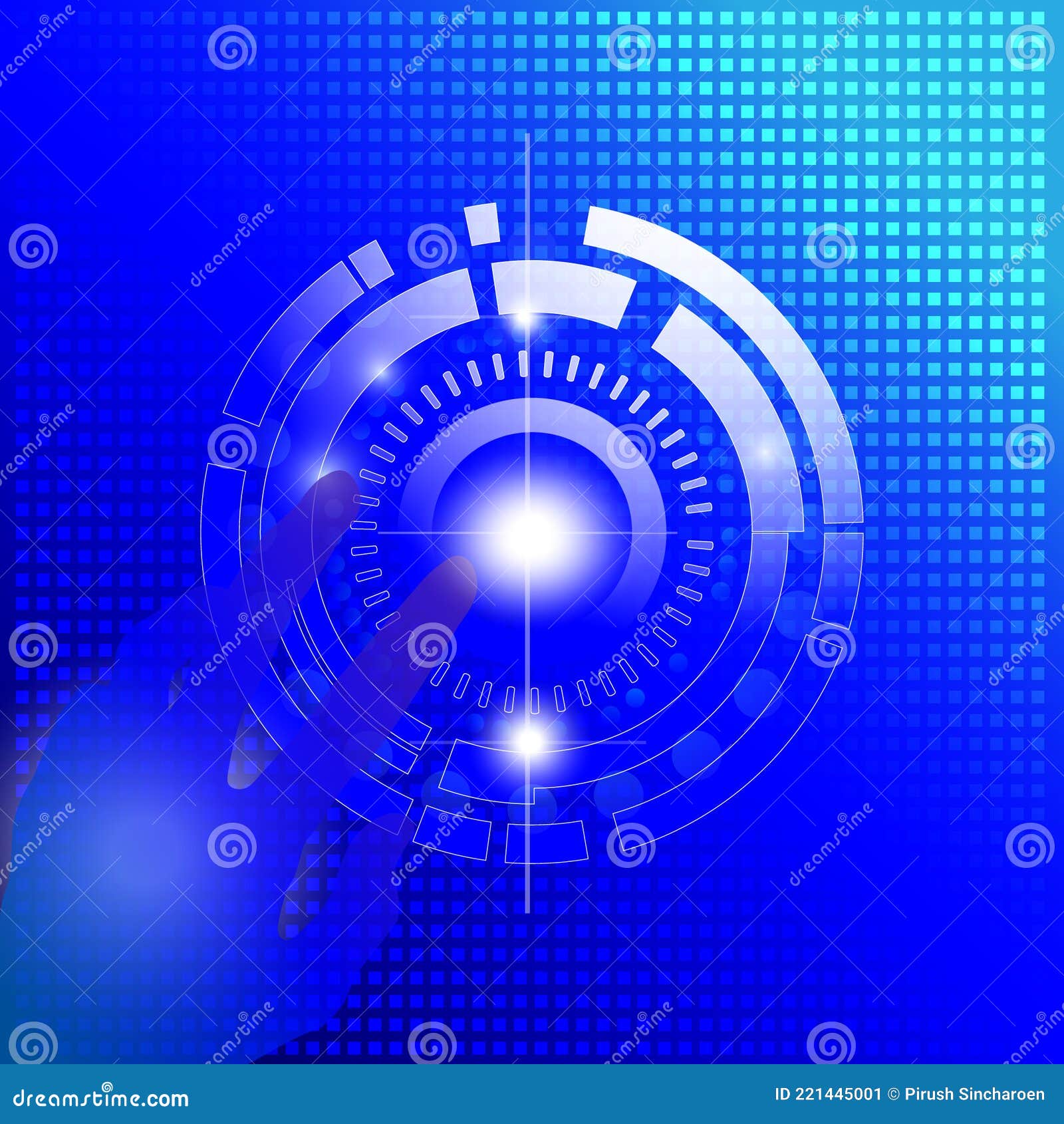 Technology Circle.4, Technology Circle, Transparent Ring, with Borders ...