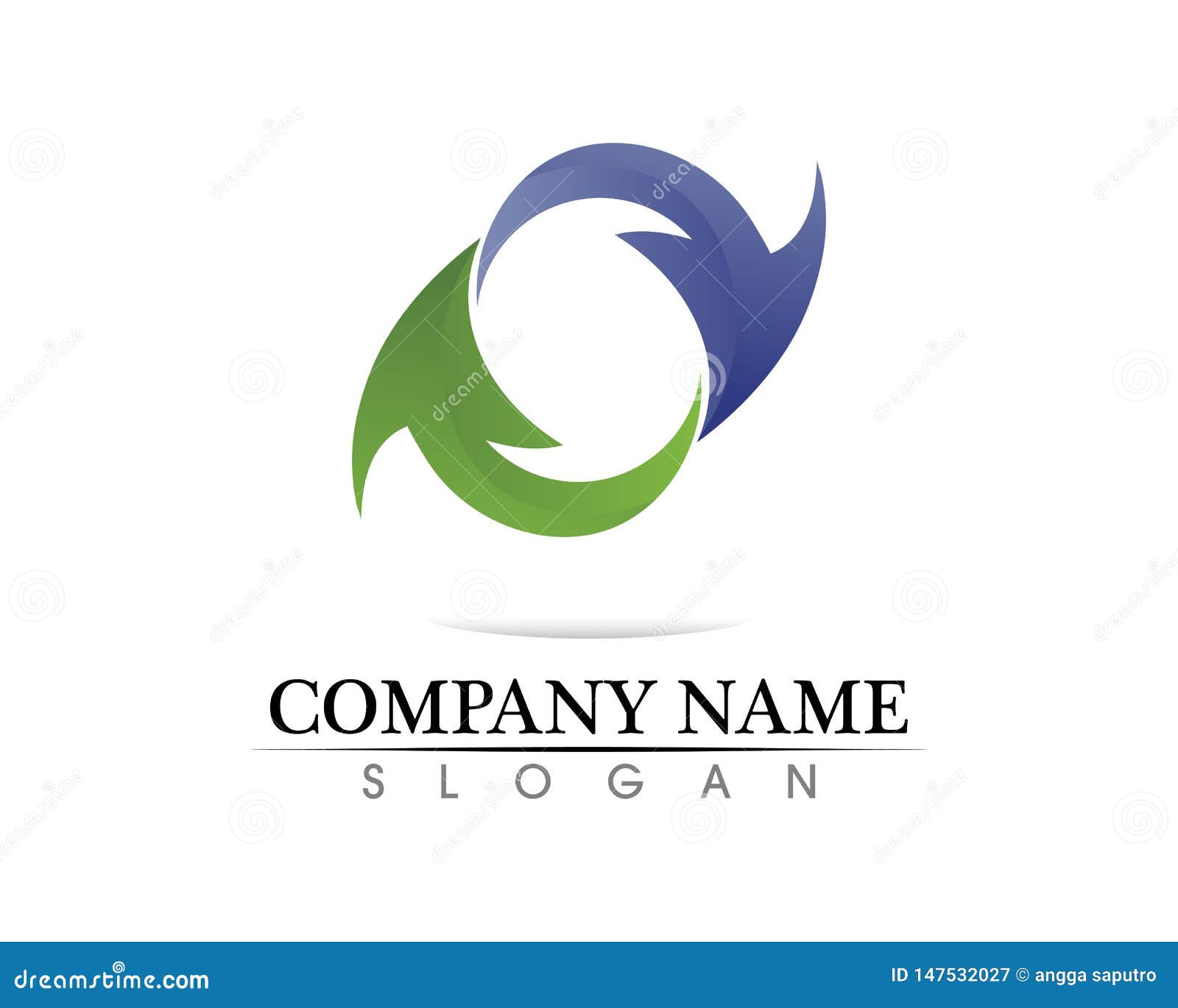 Technology Circle Logo and Symbols Vector Stock Illustration ...