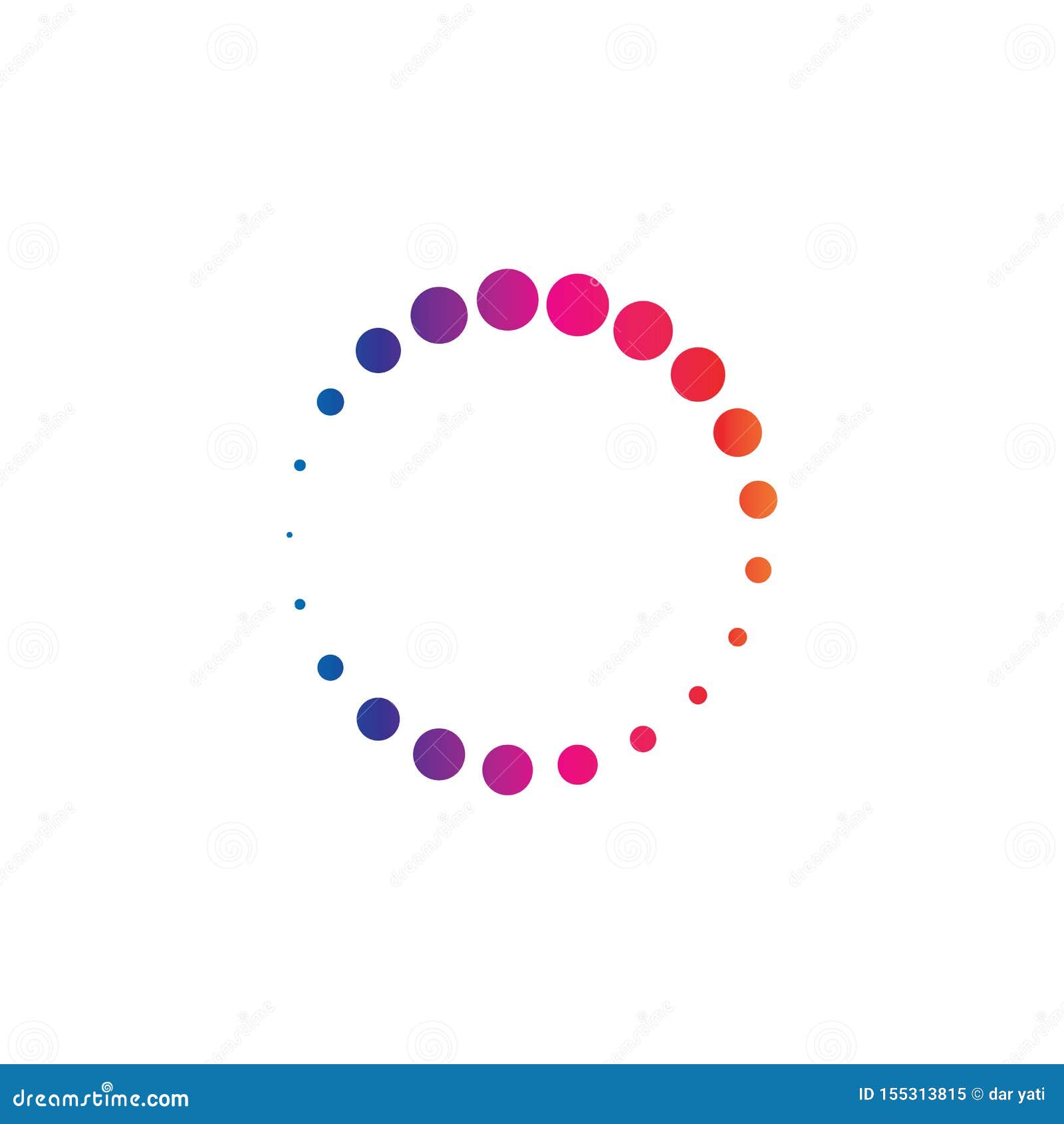 Technology Circle Logo and Symbols Stock Vector - Illustration of ...