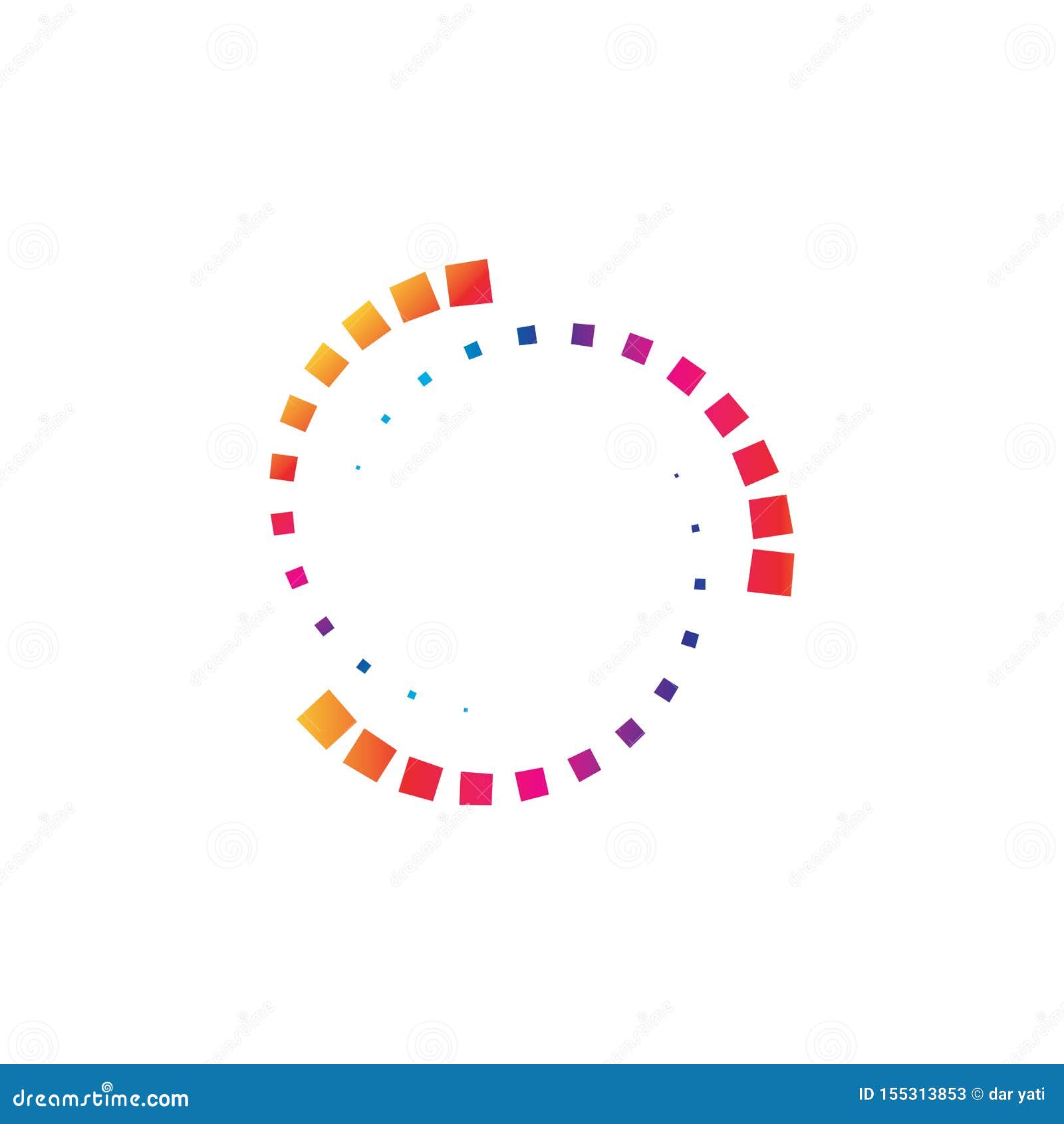 Technology Circle Logo and Symbols Stock Vector - Illustration of ...