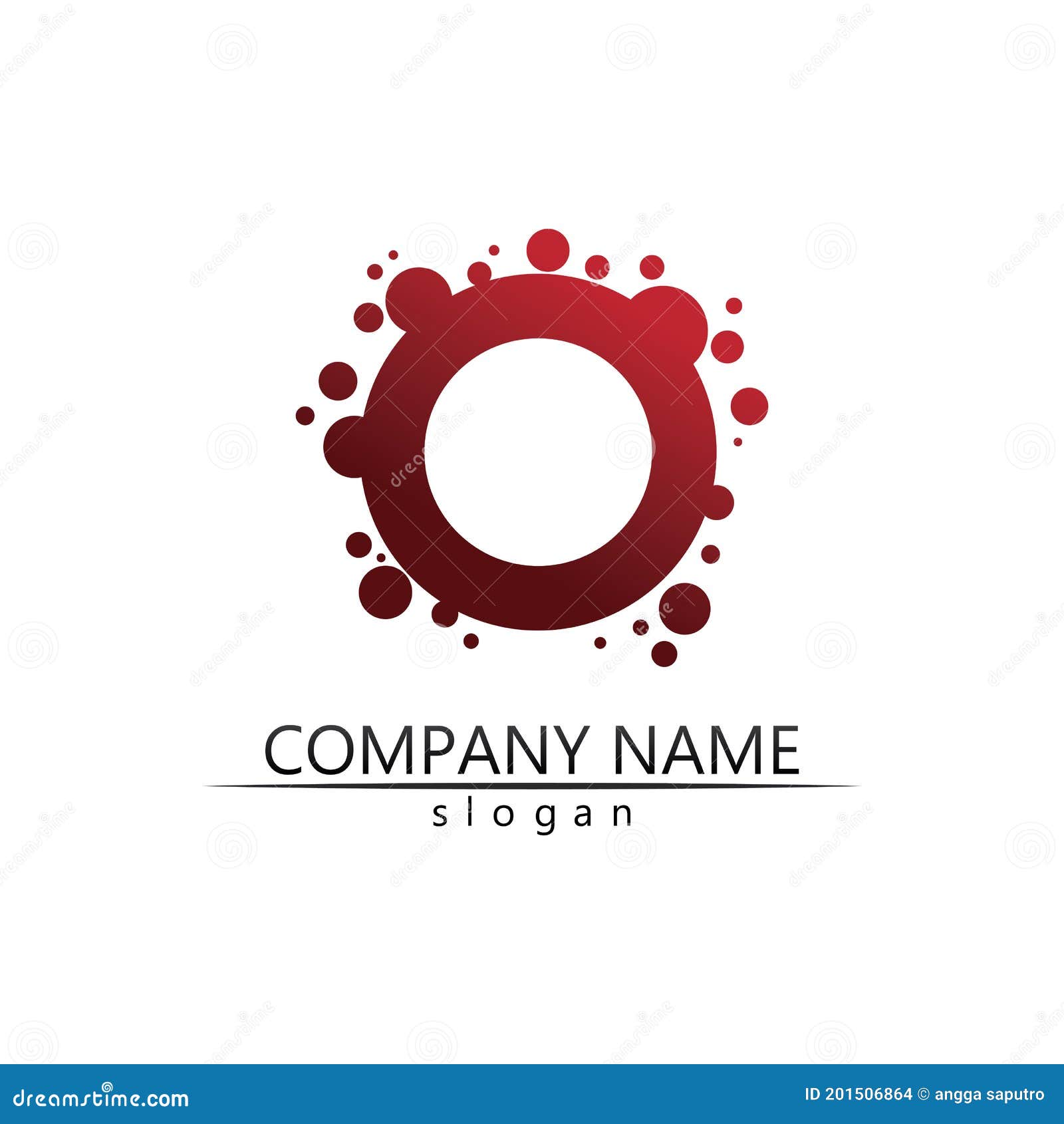 Technology Circle Logo and Symbols Vector Stock Vector - Illustration ...