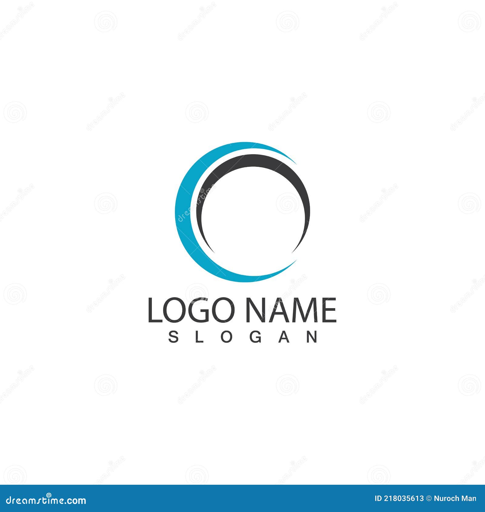Technology Circle Logo and Symbols Vector. Stock Vector - Illustration ...