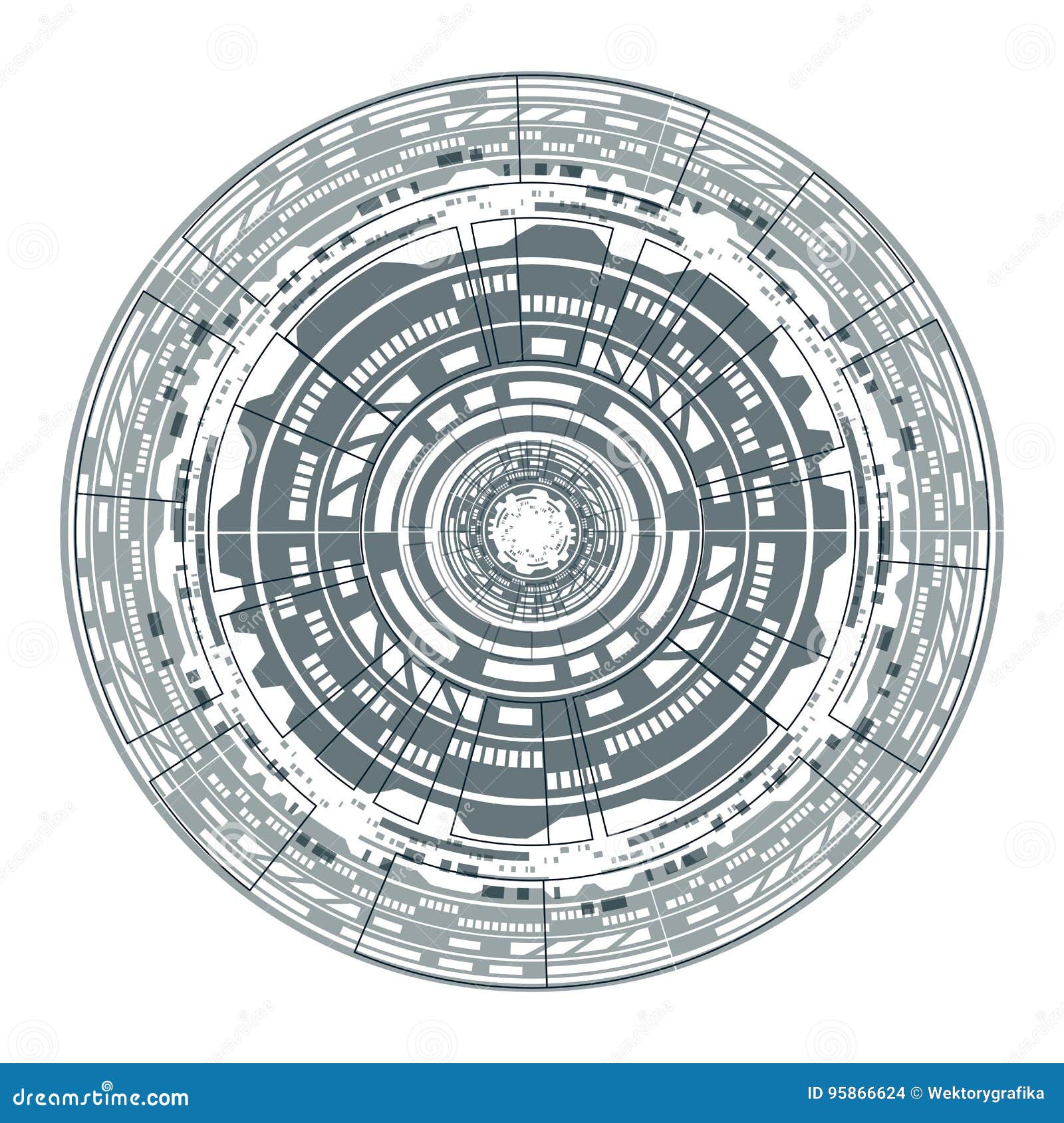 Technology Circle Vector Symbol Icon Design. Stock Vector ...