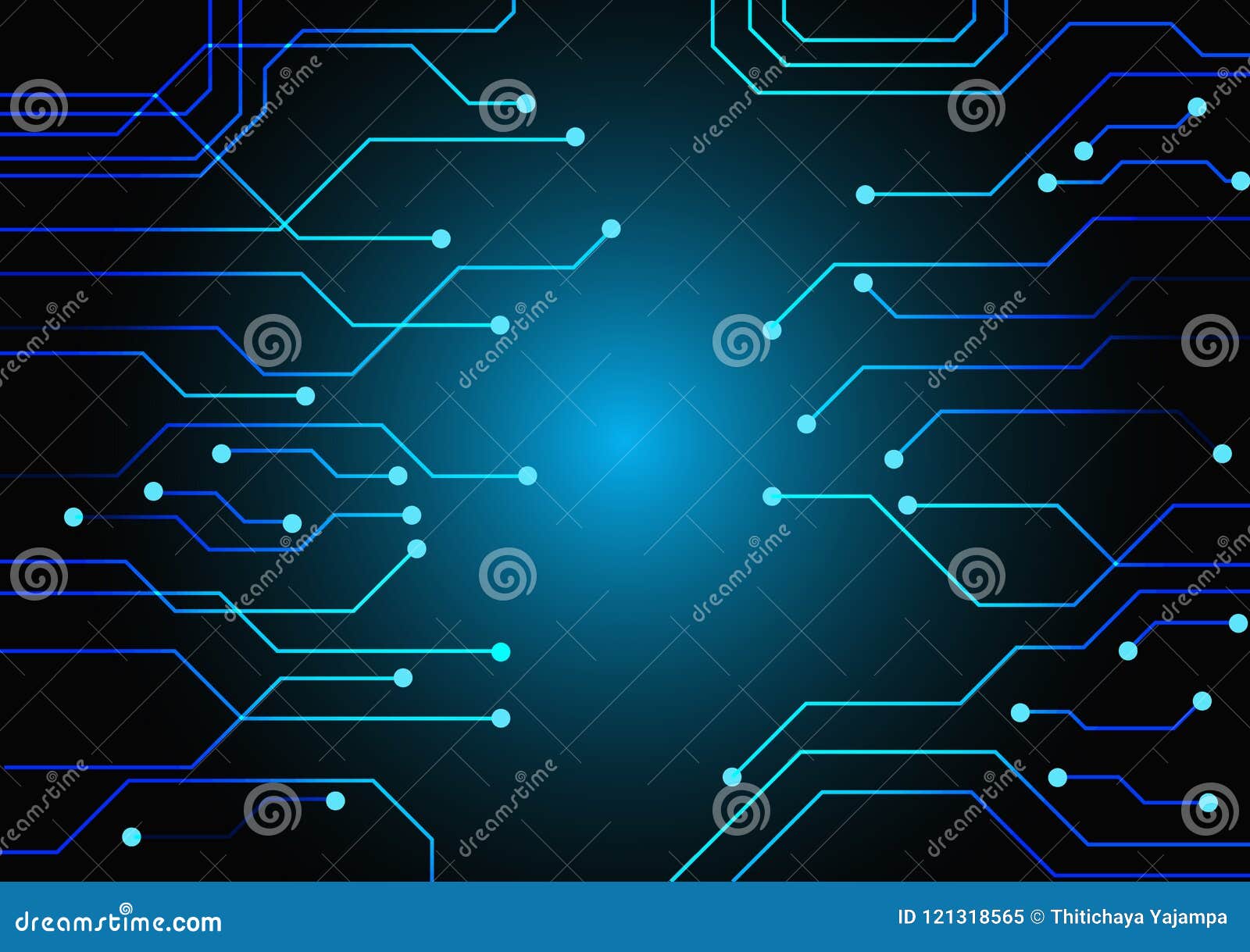 Technology Circuit Design,vector Illustration. Stock Vector ...